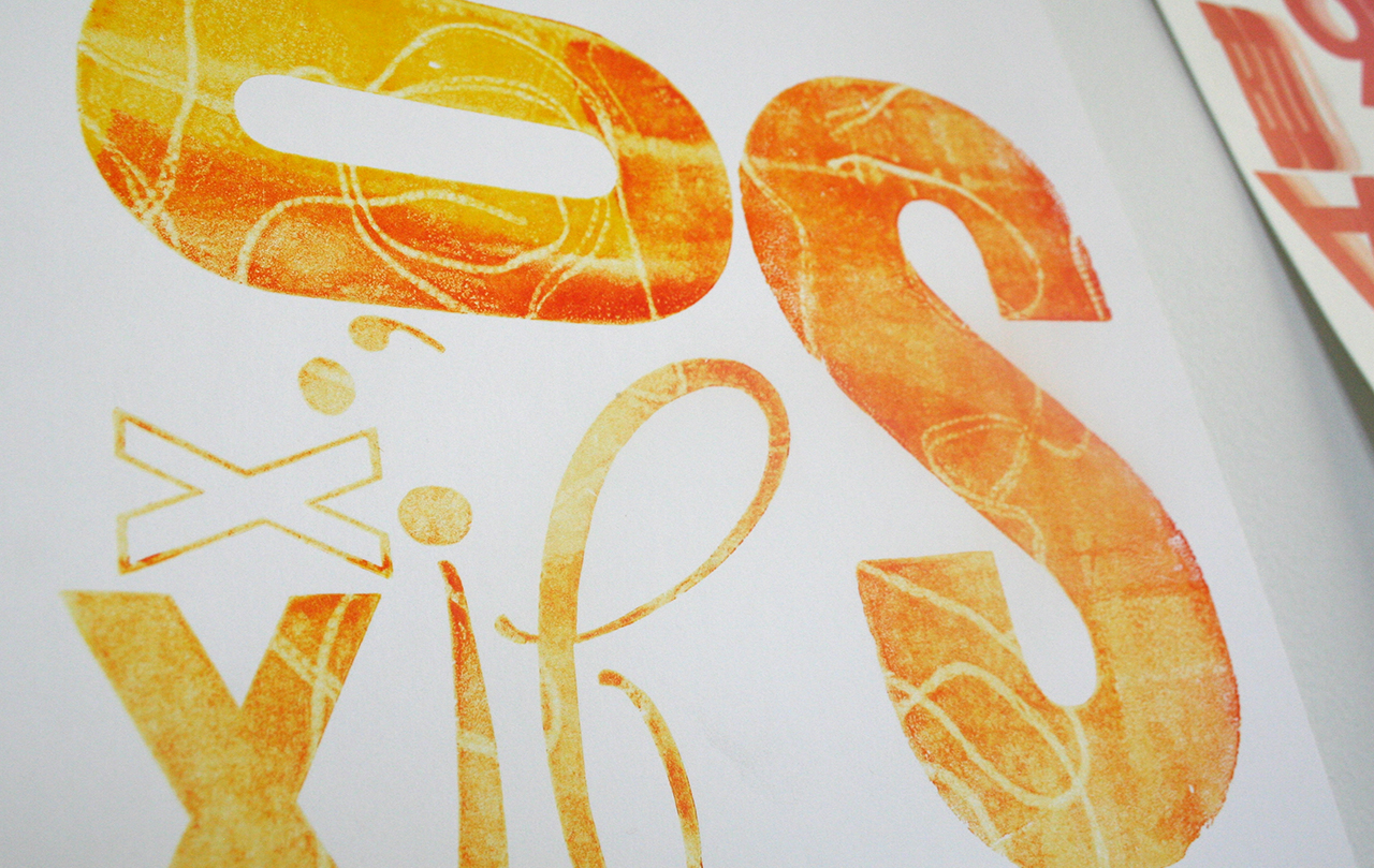 Letterpress Pressure Prints | Spudnik Press
