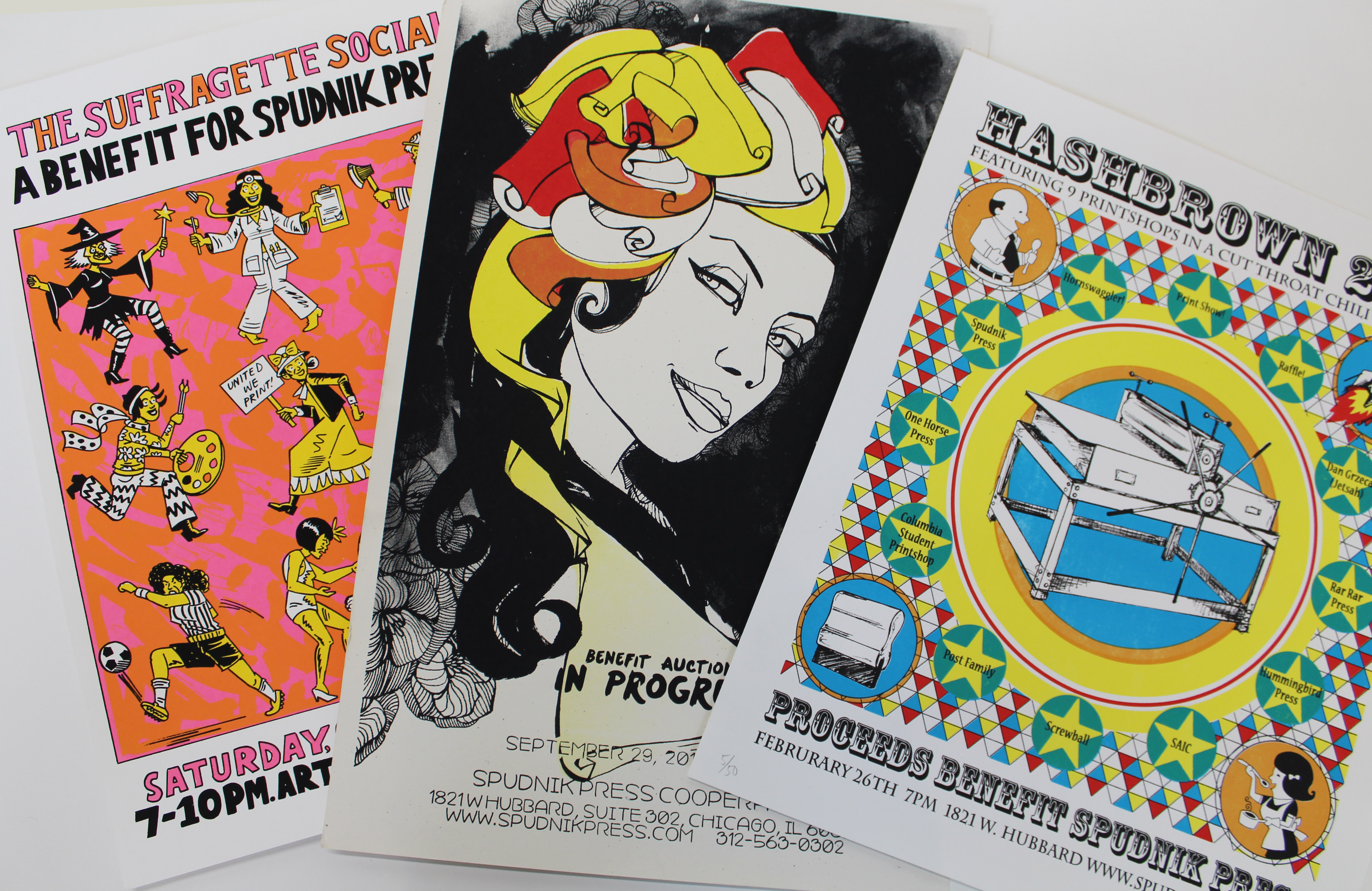 Spudnik Press Poster Collection | Suite of 4 Posters | Spudnik Press